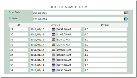 Manjuke's Blog: How to filter data correctly on a repeating table in an ...